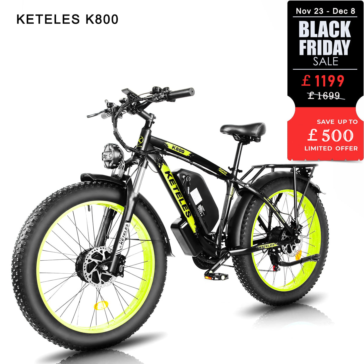 KETELES K800 2000W Electric Bike 23AH | KETELES UK Offical store– KETELES UK Official Store ...